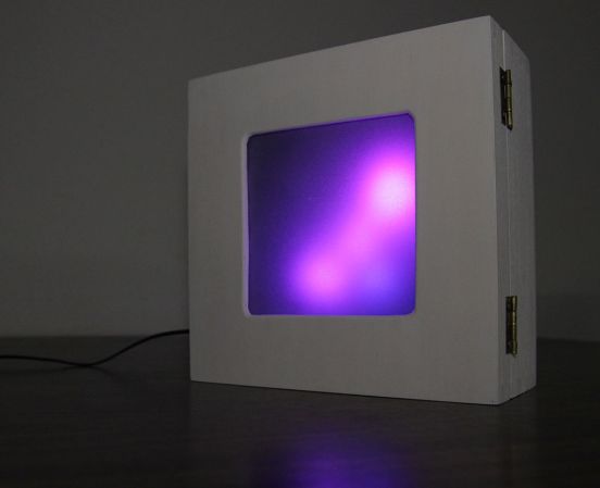 Arduino Particle Light Box Generates Animations From Sound Hackaday