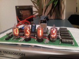 A Simple Nixie Clock With Logic Gates Hackaday