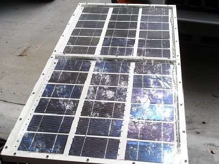 60 Watt Solar Panel Built From Cells | Hackaday