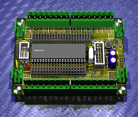 Sanguino ATmega644P Board | Hackaday