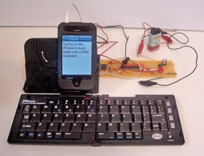 External Keyboard With An IPhone | Hackaday