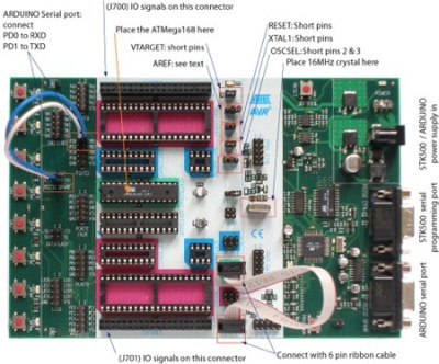 STK500 As An Arduino | Hackaday