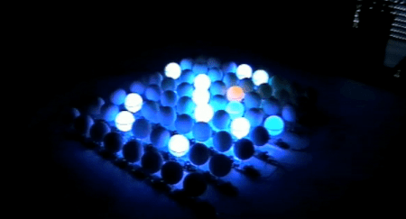 64 Synchronizing Fireflies | Hackaday