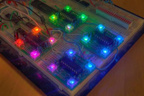 4 LED RGB Controller | Hackaday