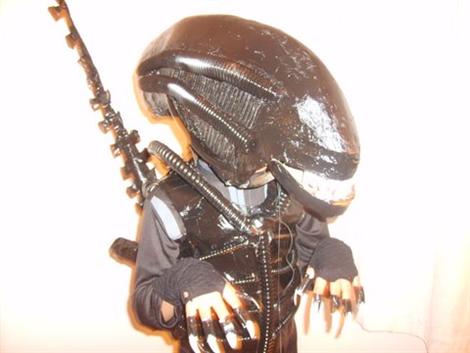 Halloween Props: Alien Costume | Hackaday