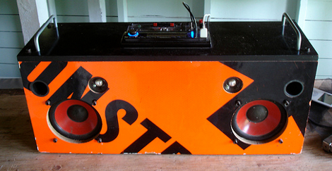 Boombox Warns Construction Ahead | Hackaday