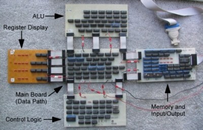 Processor Built With Transistor-Transistor Logic | Hackaday