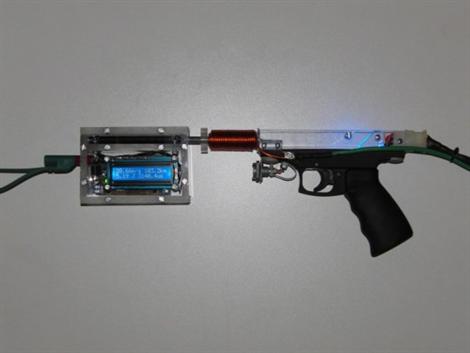 Coil Gun Speed Meter | Hackaday