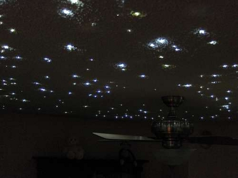 Installing A Starscape Ceiling | Hackaday