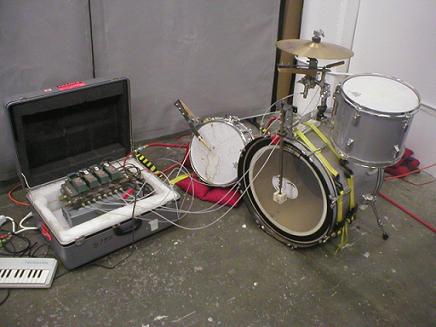 Automatic Pneumatic Drum Kit | Hackaday