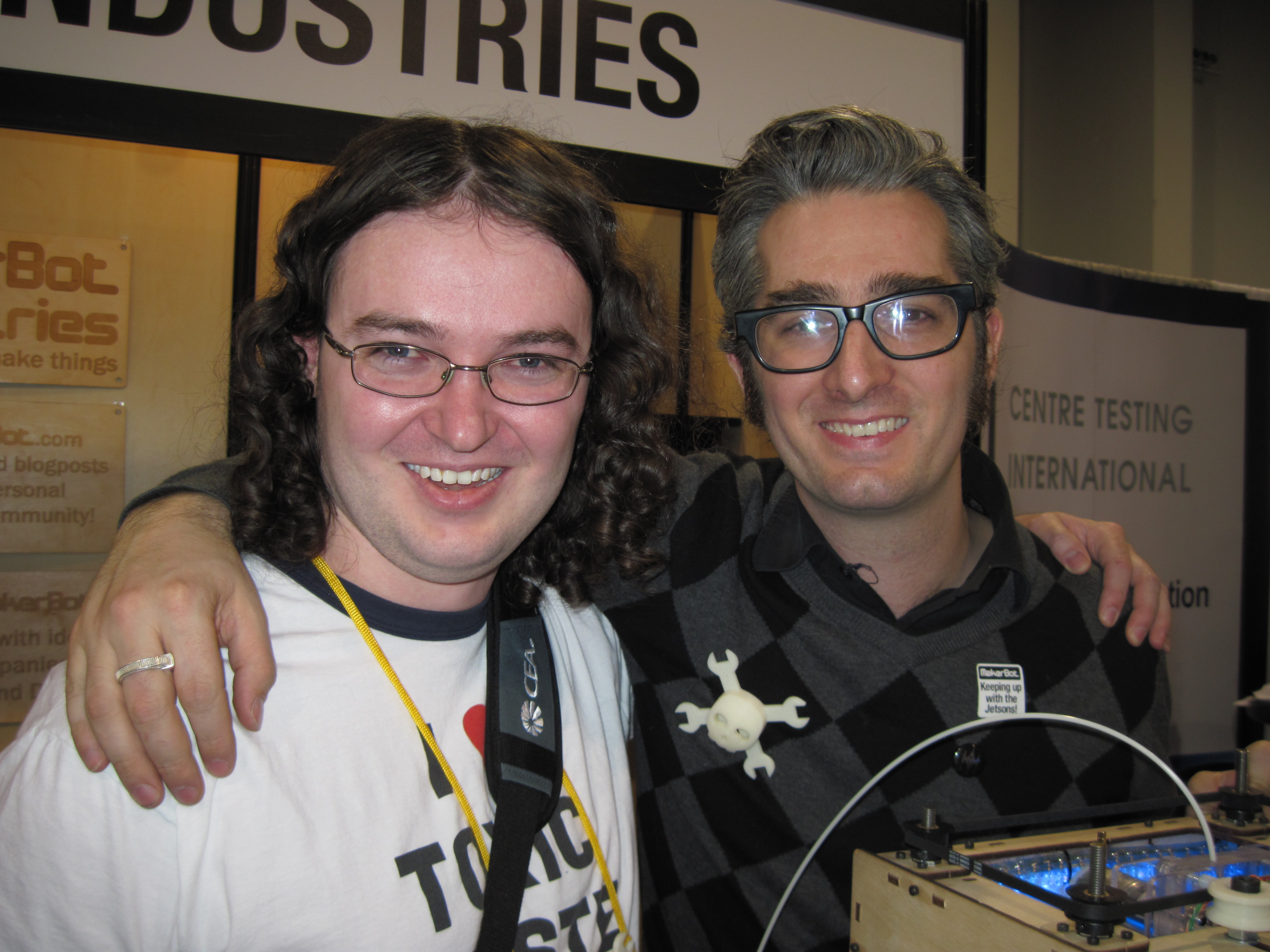 CES Update: MakerBot Gets A Badge | Hackaday