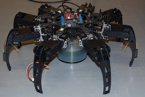 Veteran Robot Features Eight Legs And BeagleBoard | Hackaday