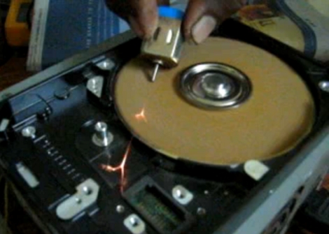 HDD Power Tools: The Sander | Hackaday
