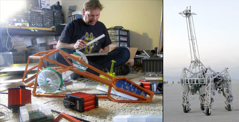 Giant Robotic Giraffe Getting A Giant Robotic Facelift | Hackaday