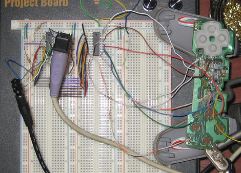 Keyboard Input For PlayStation | Hackaday