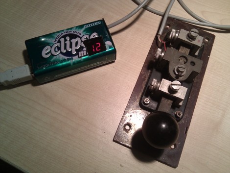 USB Morse Code Keyboard | Hackaday