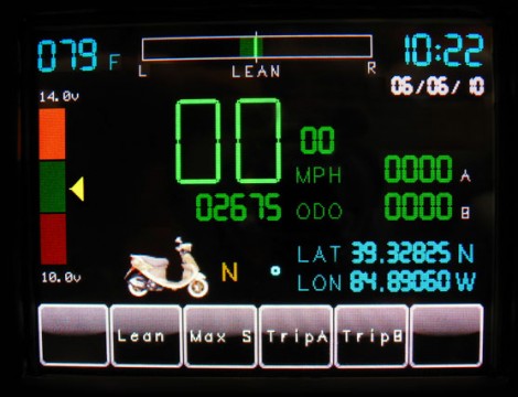 Touchscreen Scooter Computer | Hackaday