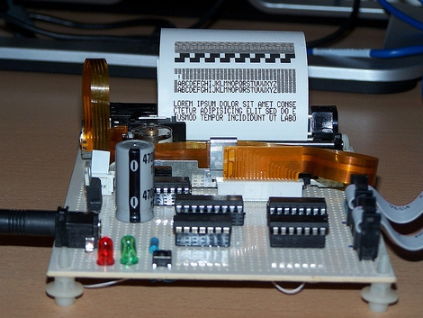 Arduino Based Thermal Printer | Hackaday