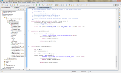 Android Development 101- Part 4:Advanced Database/GUI Code And DDMS ...