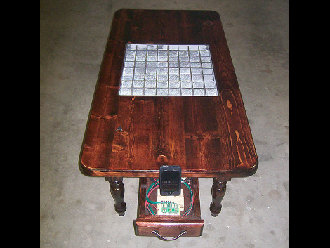 Daft Punk Table With IPod Dock | Hackaday