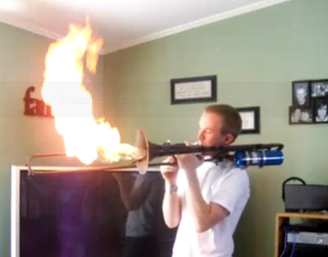 76 Flaming Trombones Led The Big Parade | Hackaday