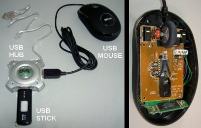 USB Mouse With Storage Added | Hackaday