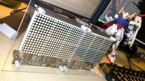 Communicating With An LED Matrix | Hackaday