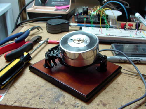 Classical VCR Head Jog Wheel | Hackaday