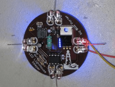 LED Lighthouse Simulator | Hackaday