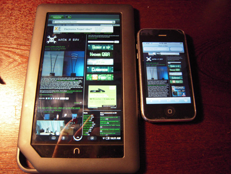 Nook Color Rooted: Hands On | Hackaday