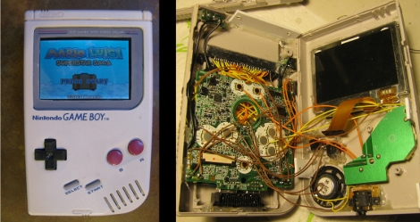 Original Shell Houses A Game Boy Advance SP | Hackaday