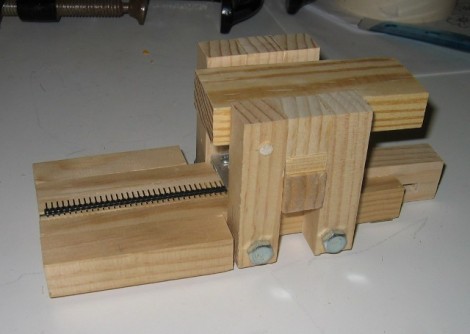 Pin Header Sizing Machine | Hackaday