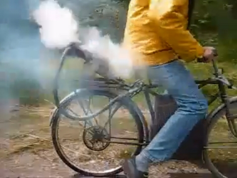 Steam Cycle Feels Like Your Pants Are On Fire | Hackaday