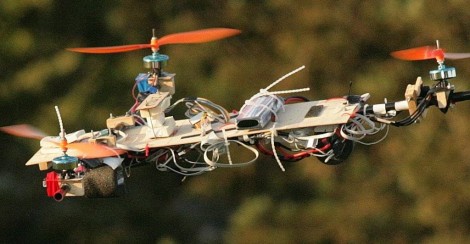 Tri-rotor Helicopter With Full Autopilot | Hackaday