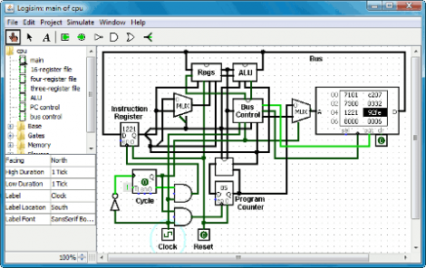 Logisim: Open Source Digital Logic Simulator | Hackaday