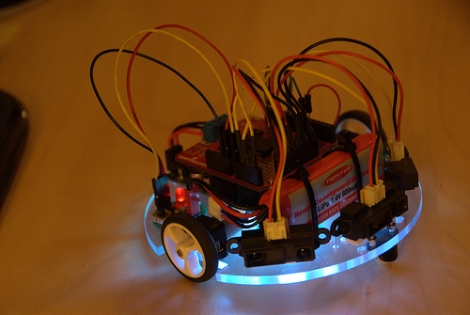 Nimbus, The Wall-following Robot | Hackaday