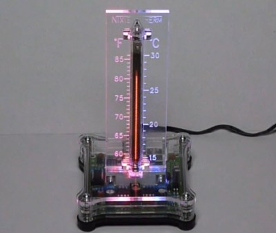 Nixie Tube Thermometer | Hackaday