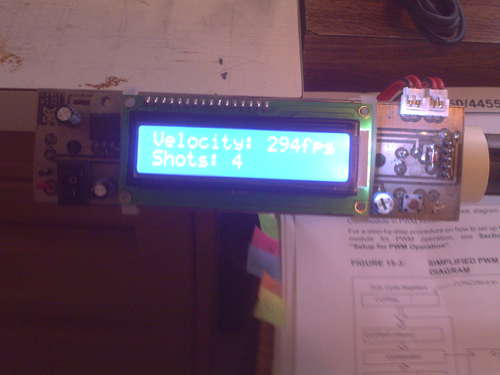 Paintball Chronograph | Hackaday