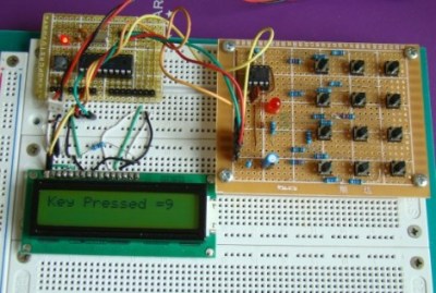 Keypad Input Scanning By A 555 Timer | Hackaday