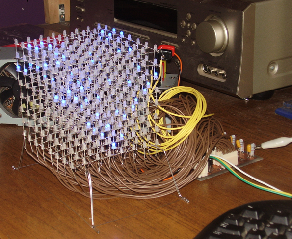 512 LED Cube (again) | Hackaday