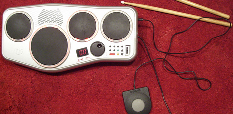 Adding A Pedal To A Yamaha DD35 Drum Kit | Hackaday