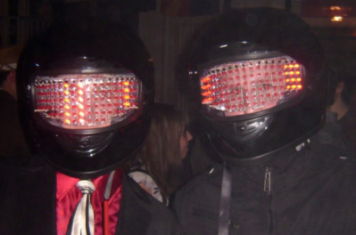 LED Matrix Helmits Inspiried By You-Know-Who | Hackaday