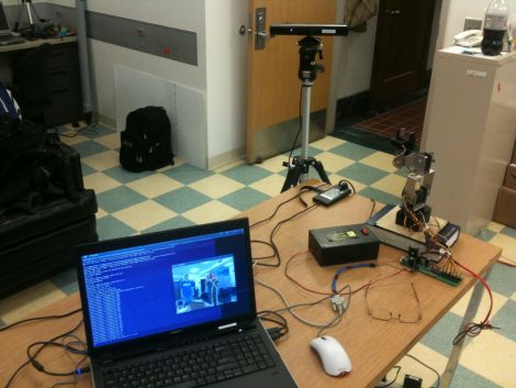 Advanced Robotic Arm Control Using Kinect | Hackaday