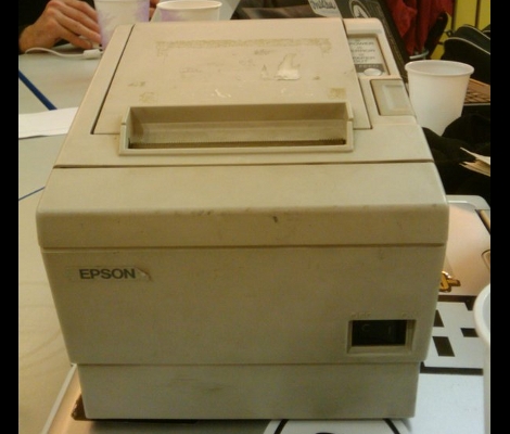 Driving And Old Receipt Printer | Hackaday