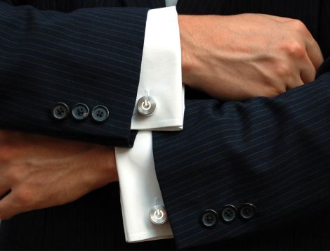 Electronic Cufflinks For The Discerning Hacker | Hackaday