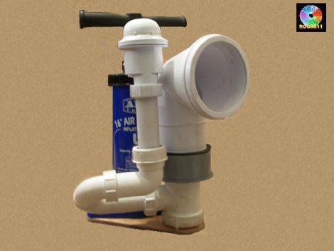 Fog Horn Built From Plumbing Supplies | Hackaday