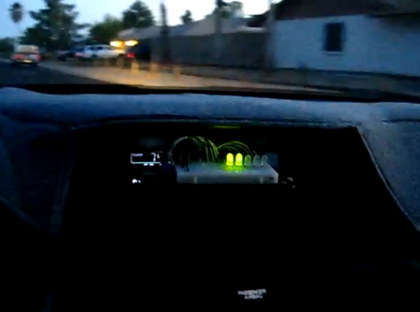 On-dash G-meter Project Is Another Way To Distract Drivers | Hackaday