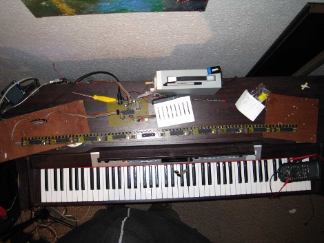 UPDATE: Playing Piano With Optical Sensors | Hackaday