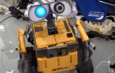 Modded Wall-E Becomes A Real Robot | Hackaday