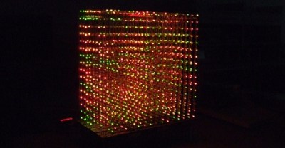 Largest LED Cube We’ve Ever Seen Is Still Only Half Complete | Hackaday